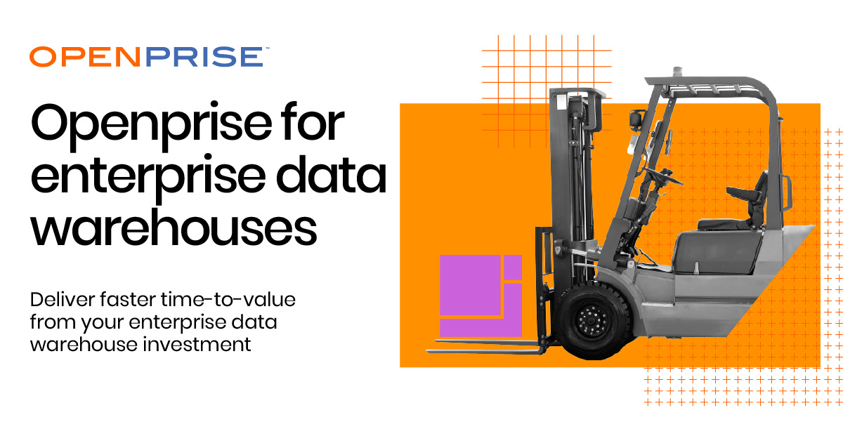 Enterprise Data Warehouse Automation Software | Openprise