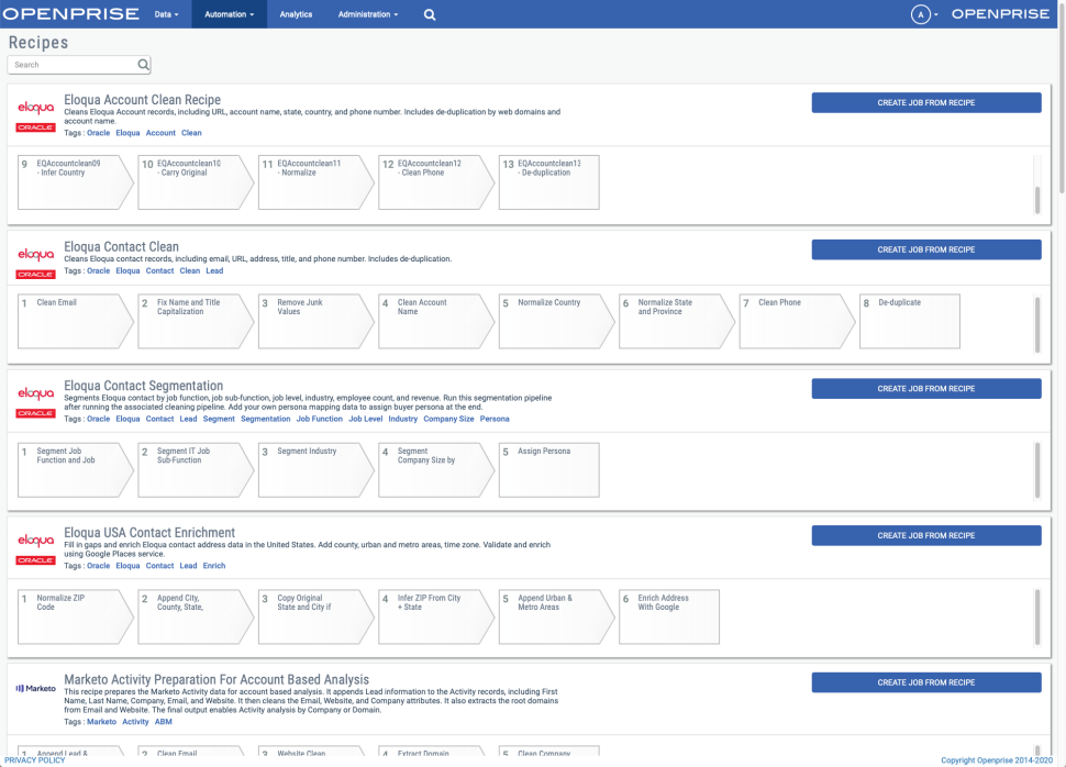 Dedupe Data | CRM Data Deduplication Software | Openprise
