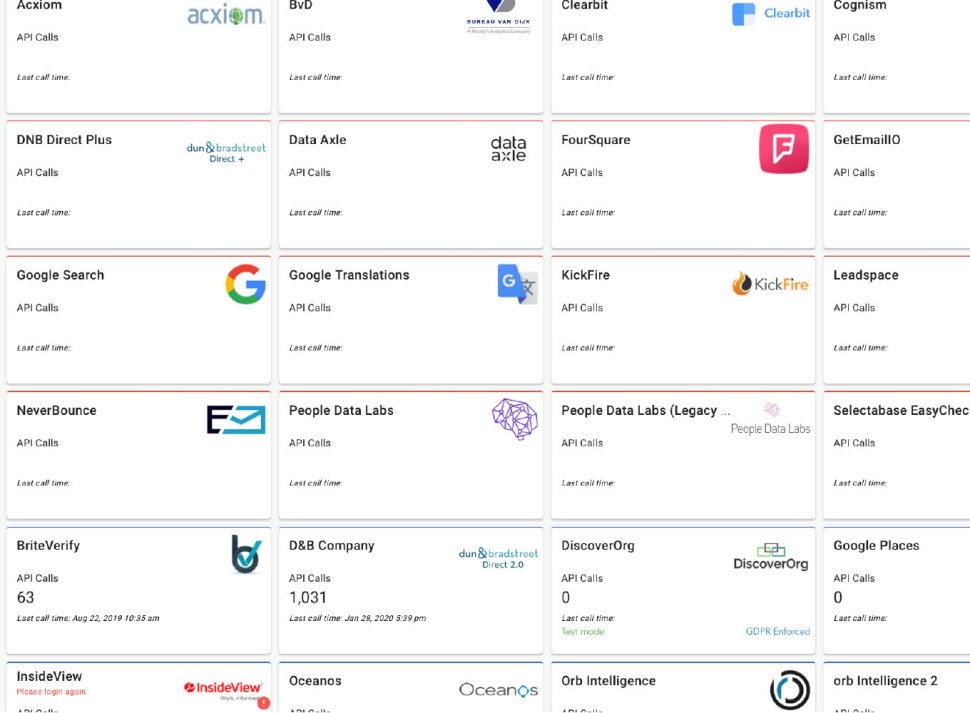 Openprise Data Marketplace: 3rd Party Data Providers
