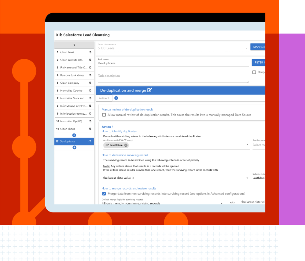 Dedupe Data | CRM Data Deduplication Software | Openprise