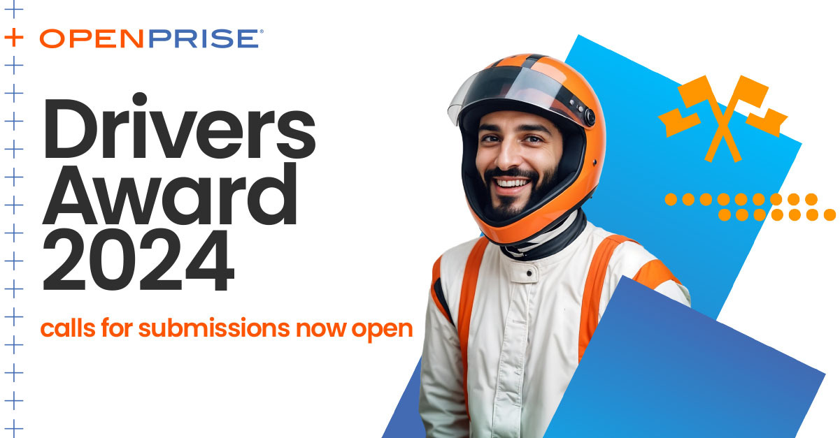 Drivers Award Submission page - Openprise