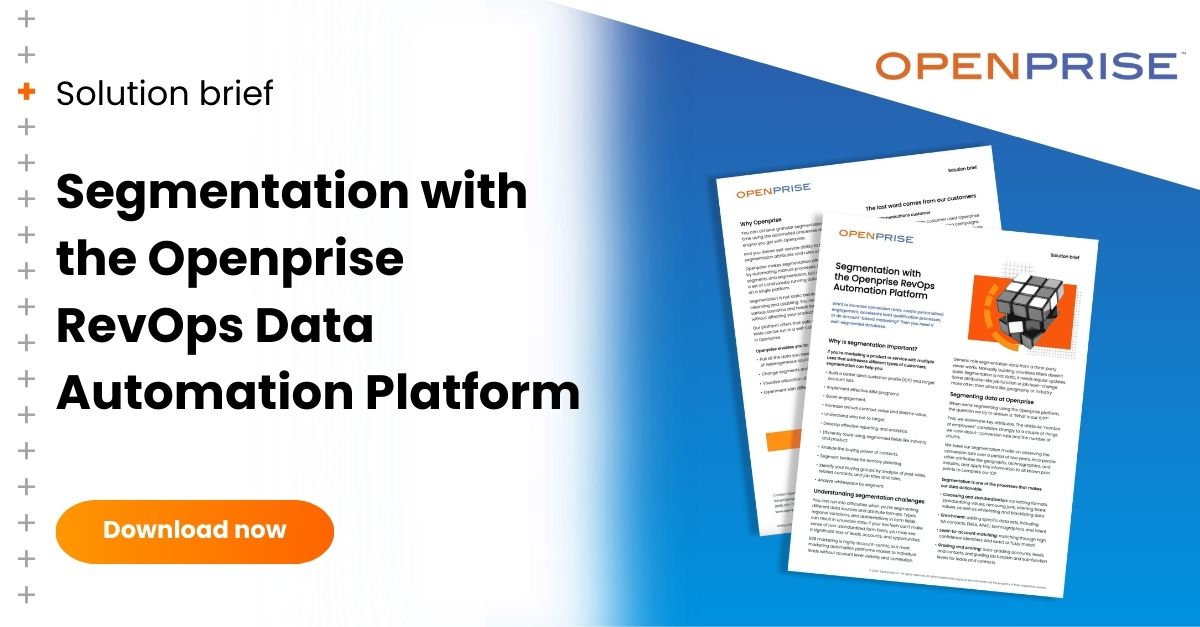 The power of automated B2B segmentation