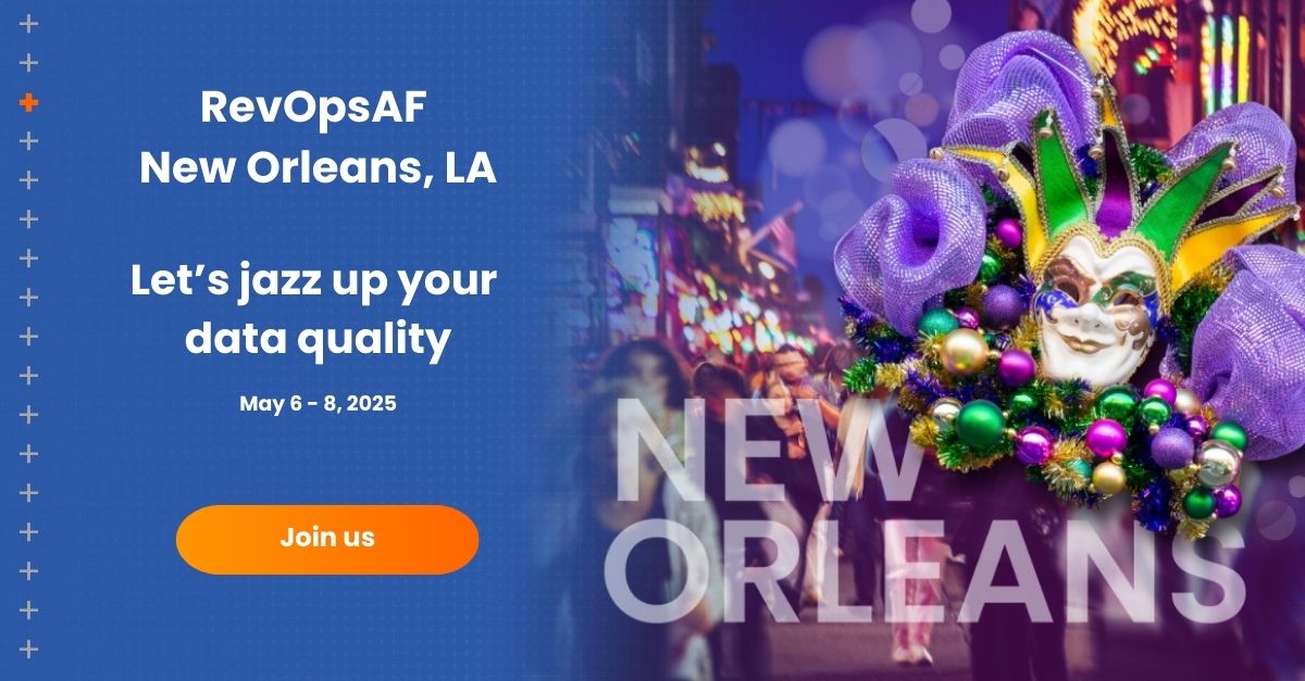 Join Openprise at RevOpsAF NOLA—let’s jazz up your data!